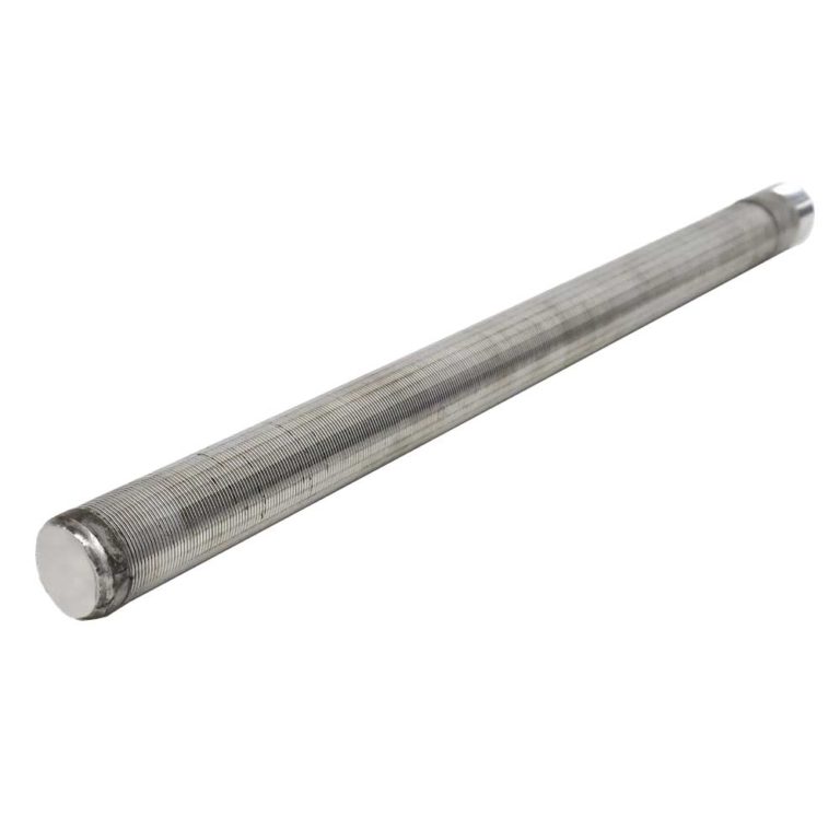 Stainless Steel 1 1/4" NPT Cylinder Silt Screen | Bison Pumps